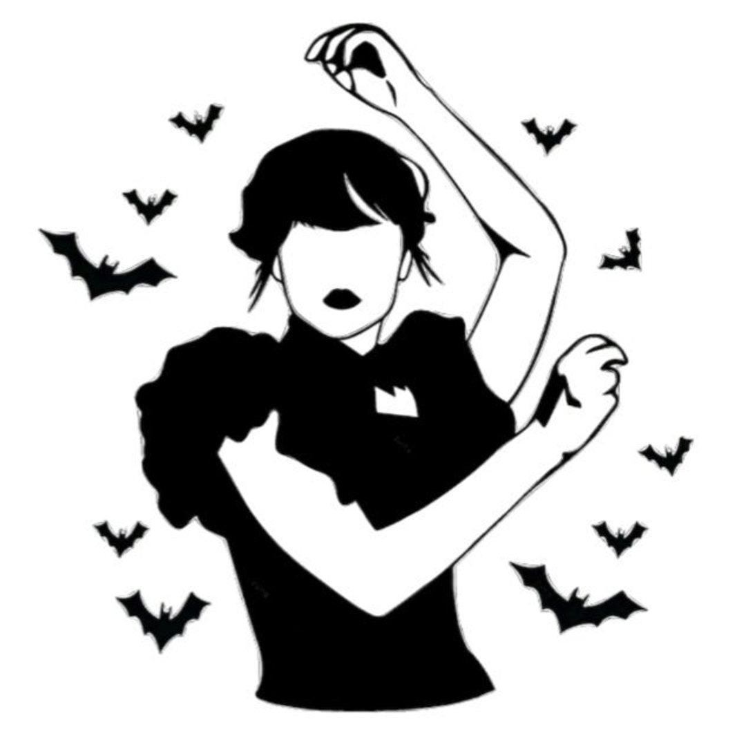 Wednesday Vinyl Decal or Sticker - Etsy