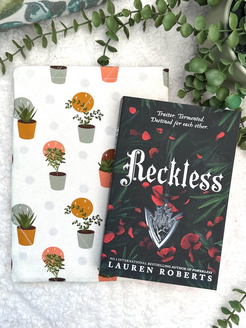 Houseplant Book Cover | Perfect for Keeping Paperbacks Safe | Booktok ...