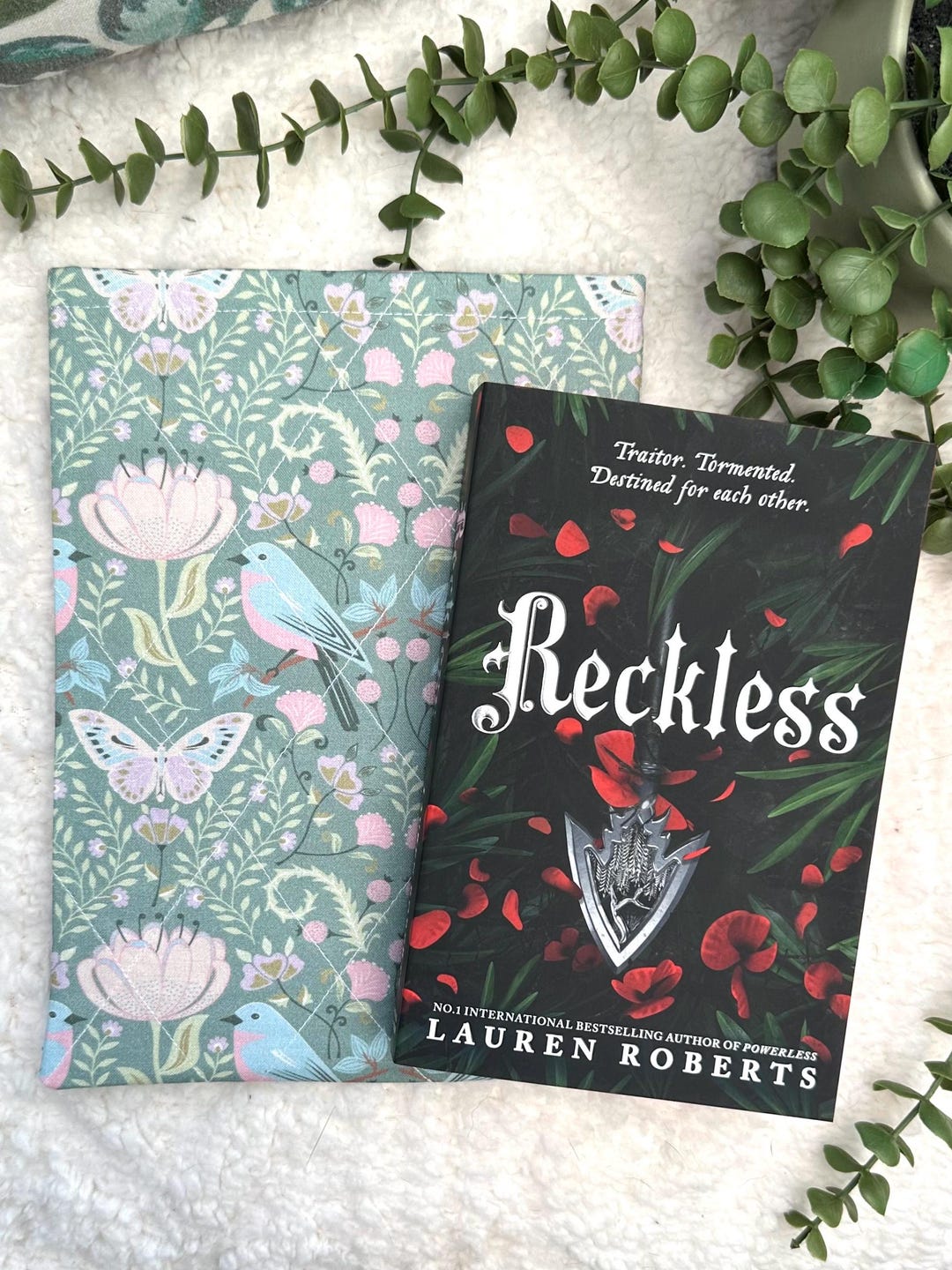 Floral Birds Book Cover | Perfect for Keeping Paperbacks Safe | Booktok ...