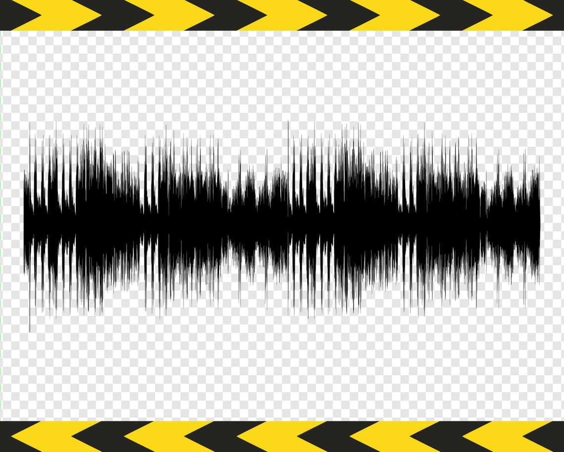 Sound Wave Audio Recording Music Svg Art Clipart Scrapbook Dxf Pdf Png ...