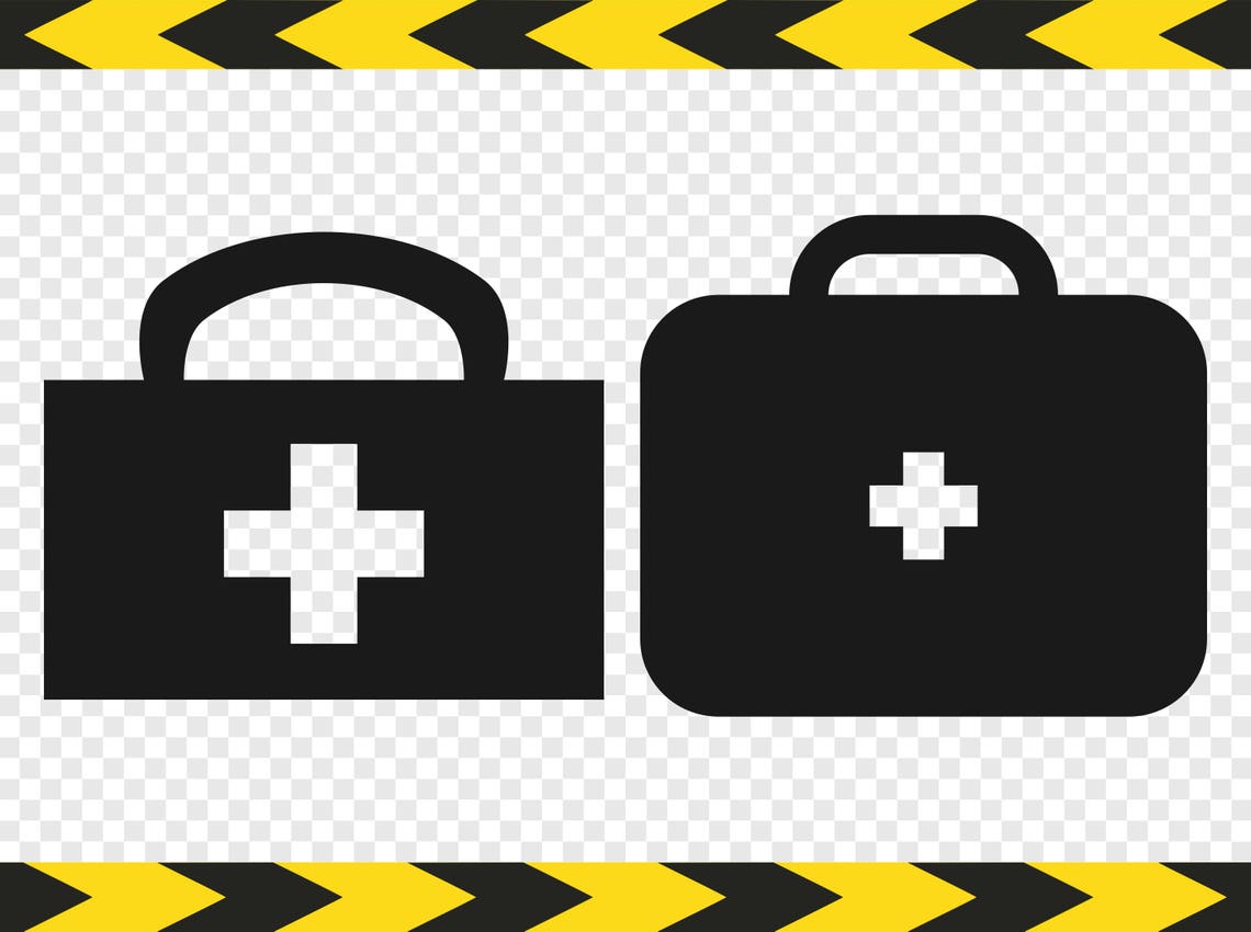 Medical Doctor Bag Purse SVG Medic Clipart Cut Files for | Etsy