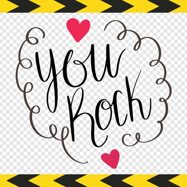 You Rock Printable Poster - Etsy