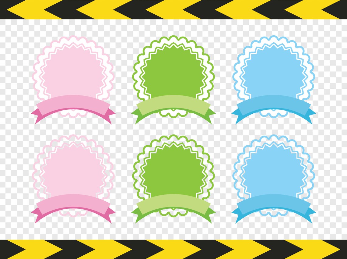 Label clipart SVG design DIY Stickers Cuttable files for | Etsy