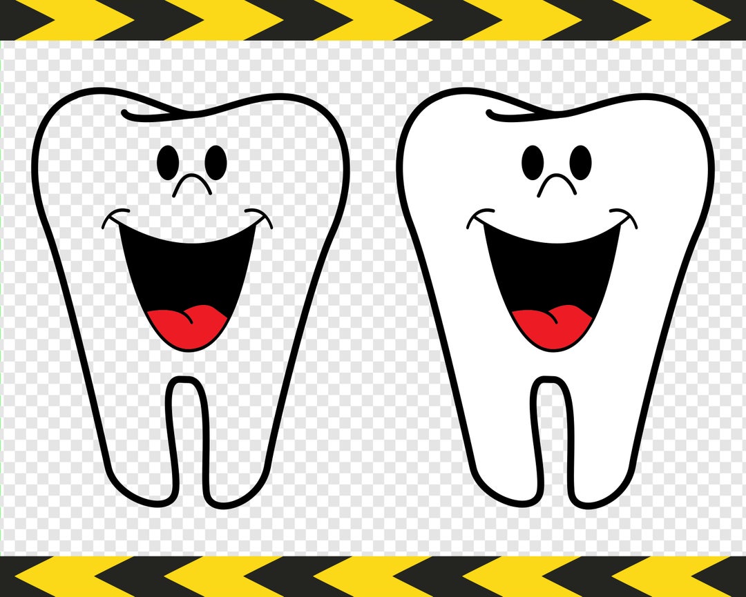 Zahn-SVG Zahnarzt DIY Tasse Smiley Emoji Clipart geschnitten-Dateien ...