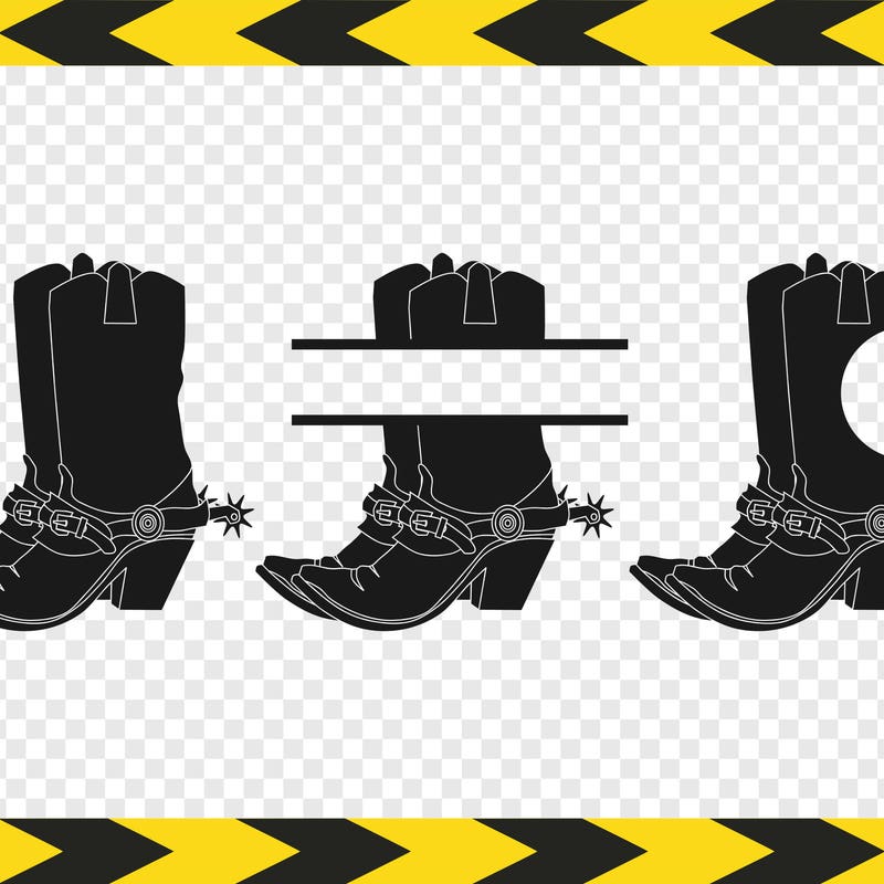 Monogram Boots - Etsy