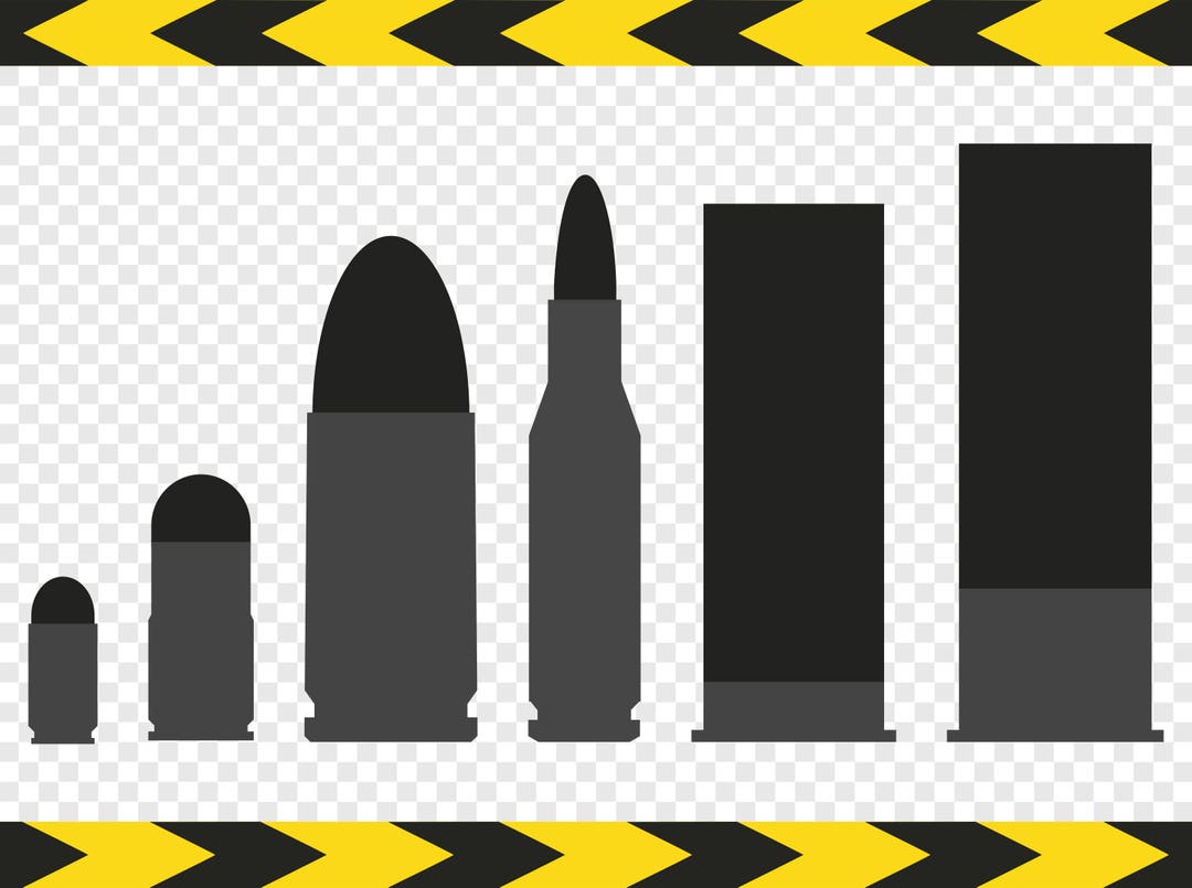 Bullets SVG Ammo Ammunition Clipart Shotgun Shell Cut Files for ...