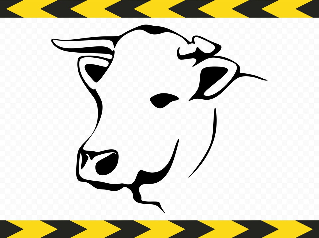 Cow SVG DIY Print Decal Shirt Pictures Art Decor Clipart Dxf Pdf Png ...
