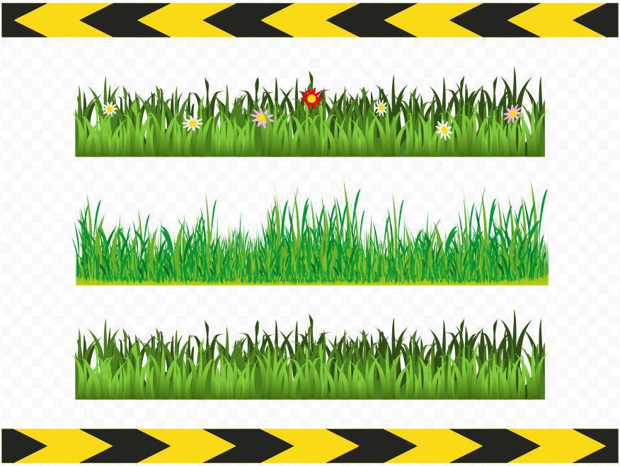 Grass Svg Easter Spring Decor Grass Clipart Clip Art Scrapbook Dxf Pdf ...