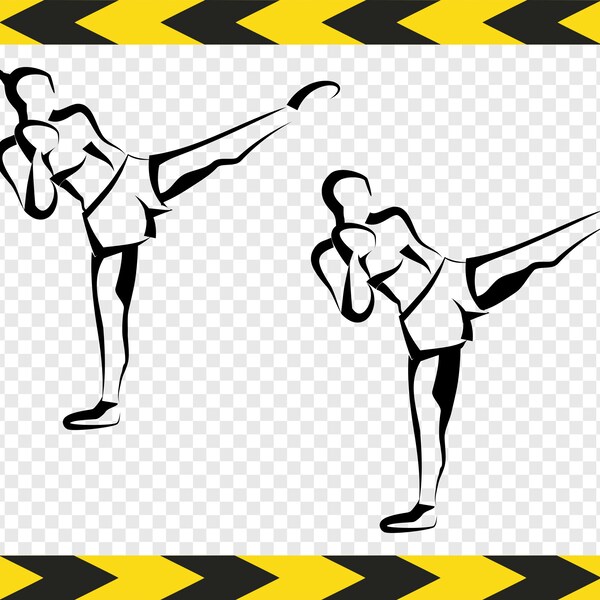Kickboxing Stickers - Etsy