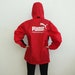 Puma Jacket Red Vintage Puma Red Sport Jacket Hooded Puma Windbreaker ...