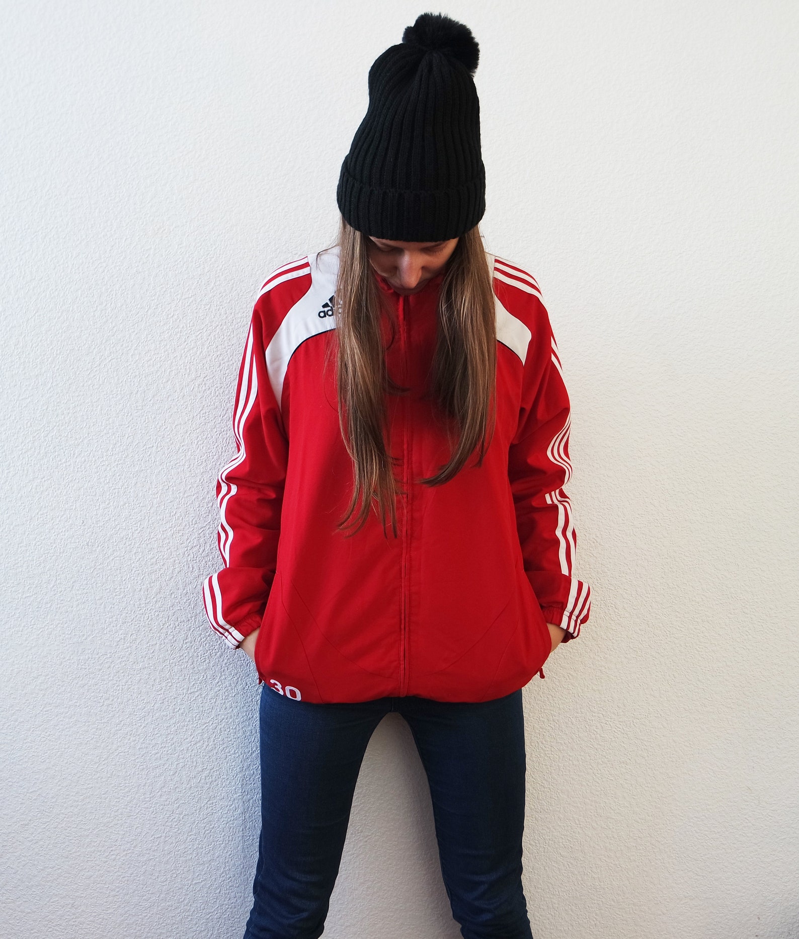 ADIDAS Jacket Red Vintage Adidas Red Sport Jacket Adidas - Etsy