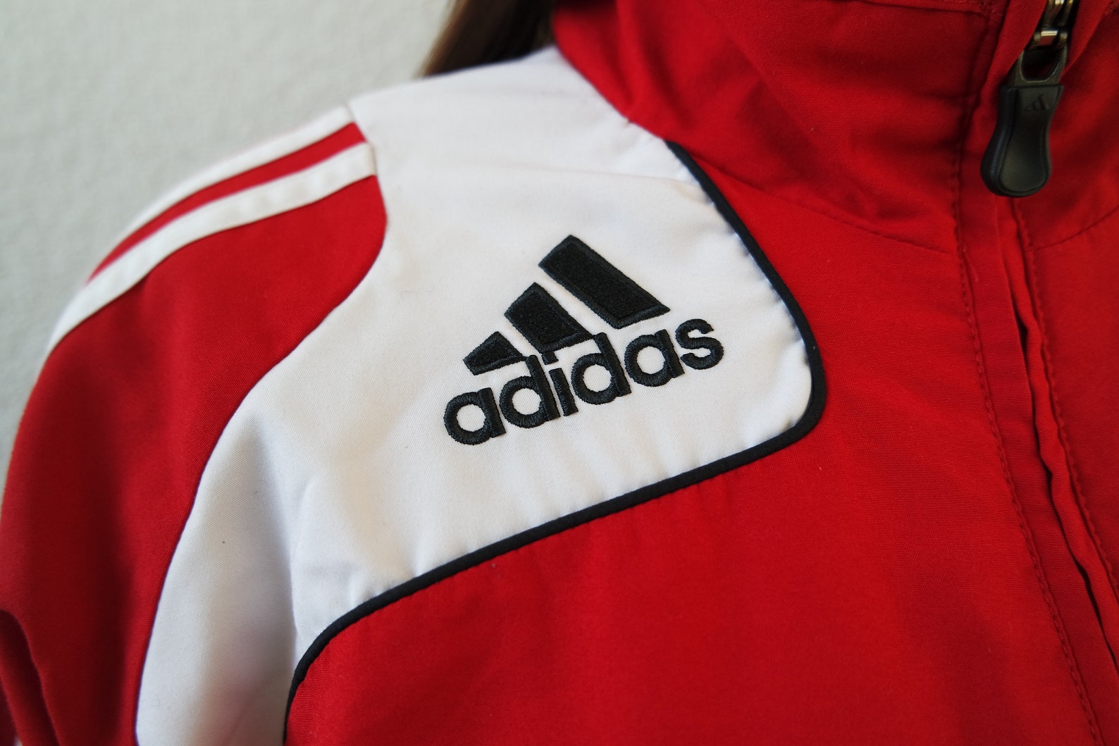 ADIDAS Jacket Red Vintage Adidas Red Sport Jacket Adidas - Etsy