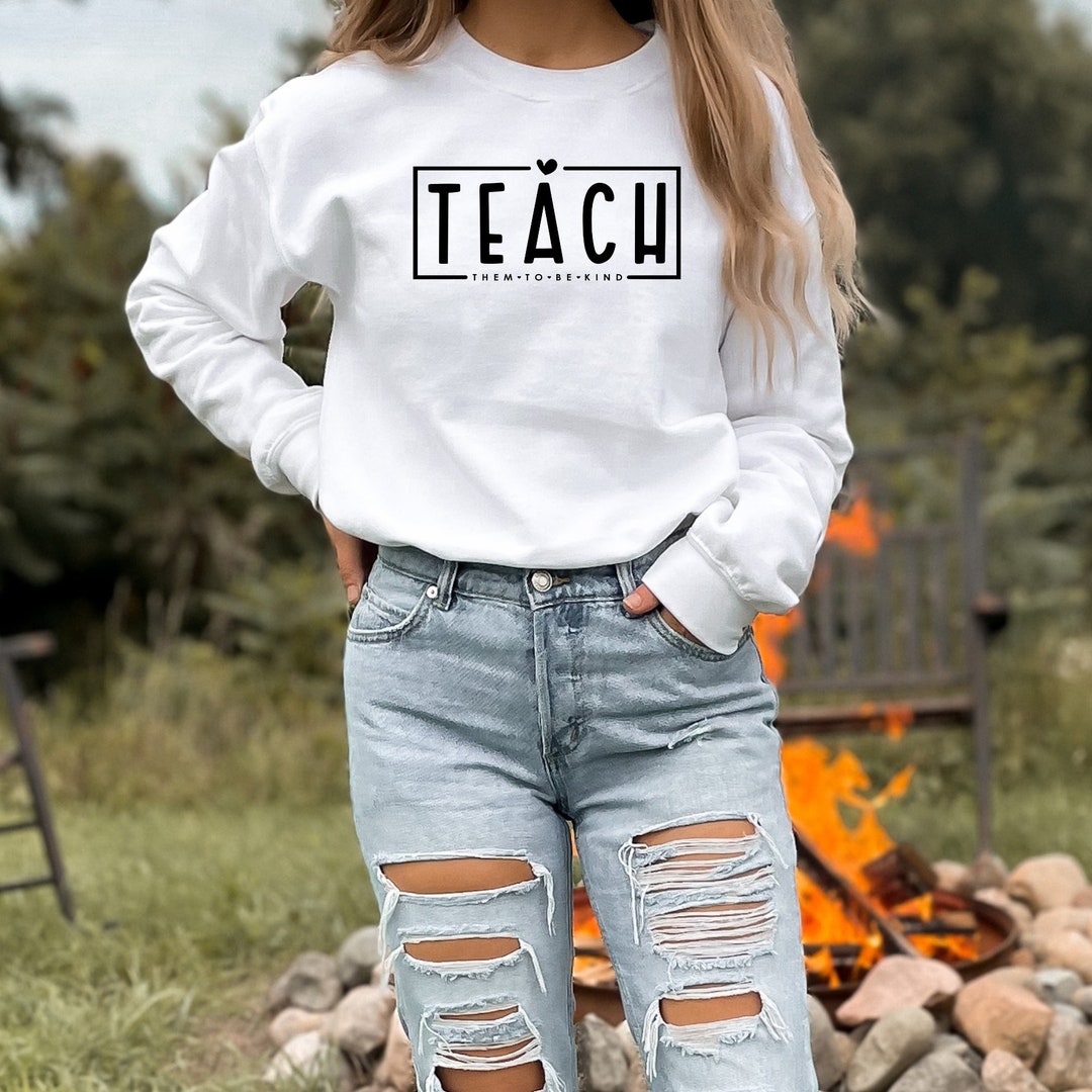 TEACH Them to Be Kind Screen Print Transfer ONLY - Etsy