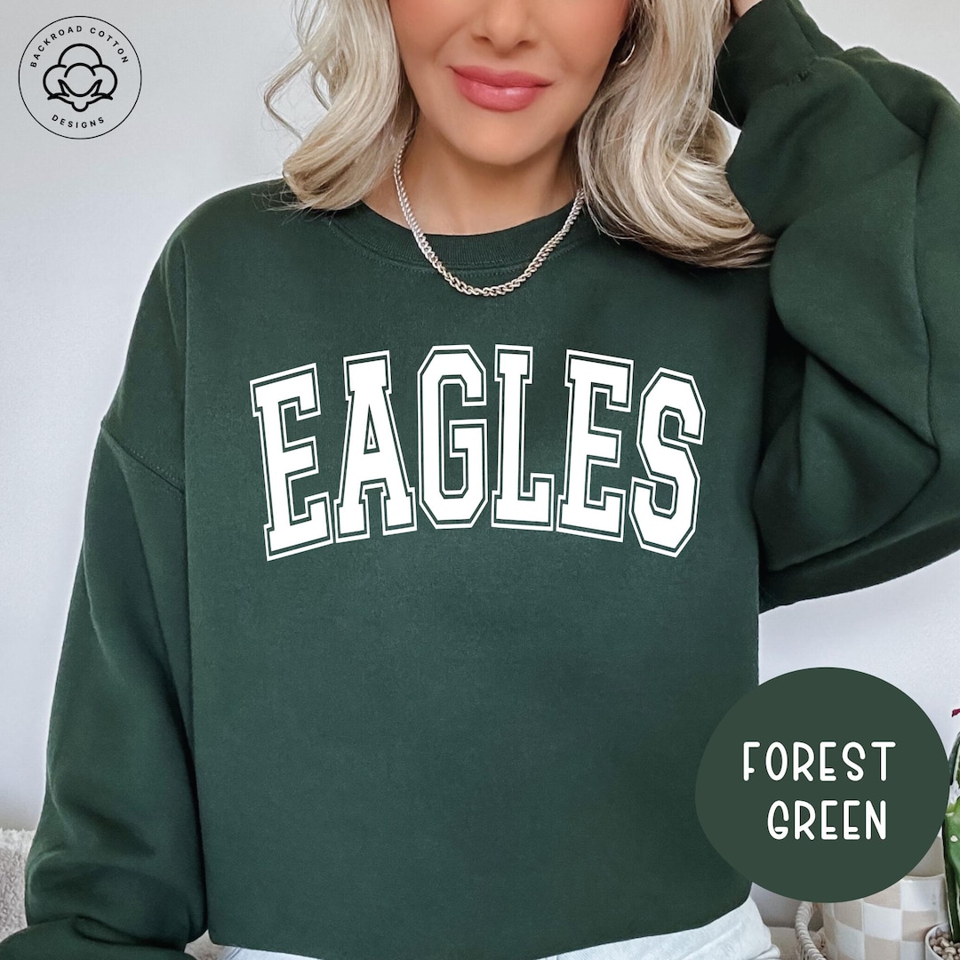 Eagles Sweatshirt, Eagles Shirt, Eagles Game Day Crewneck, Eagles ...