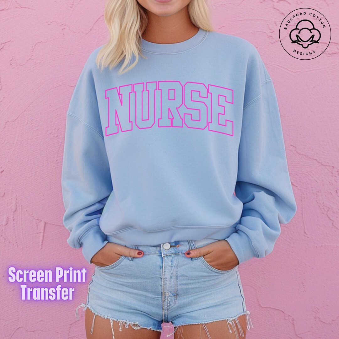 Nurse Screen Print Transfer | Nurse | Shirts for Nurses | Ready to ...