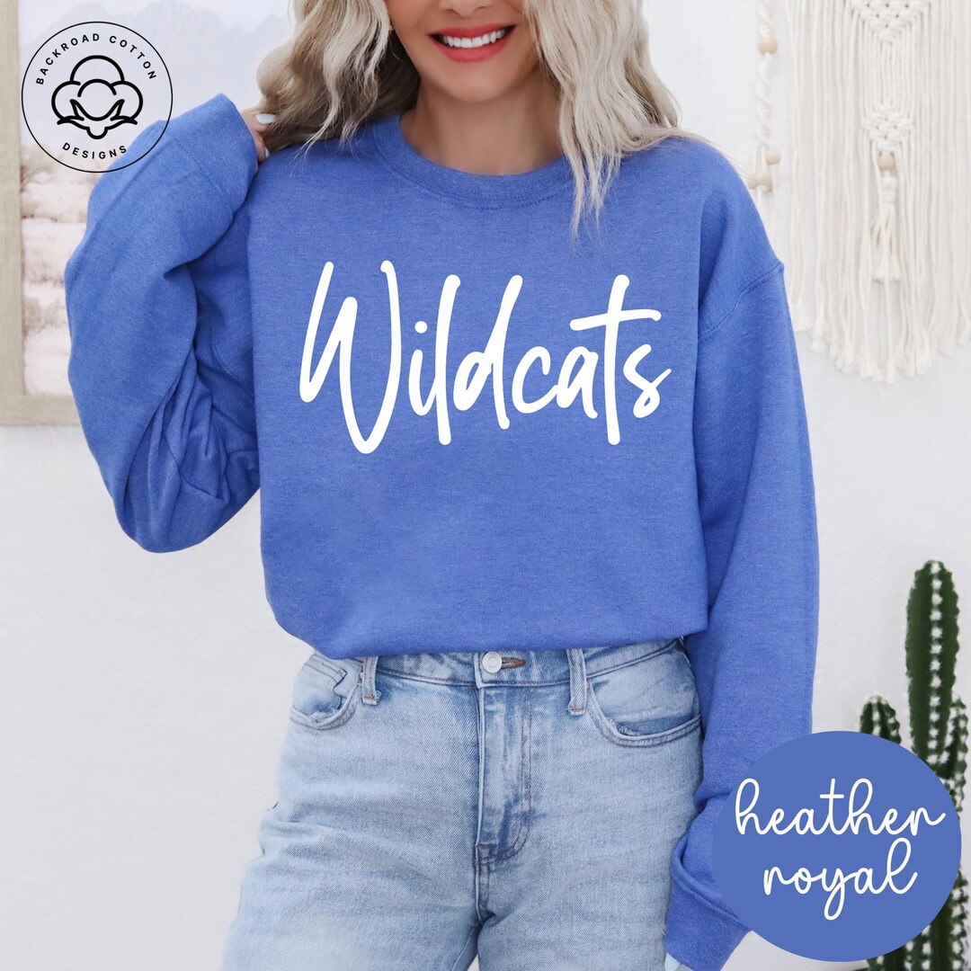 Wildcats Shirt | Wildcats Mascot Sweatshirt | Wildcats Sweatshirt ...