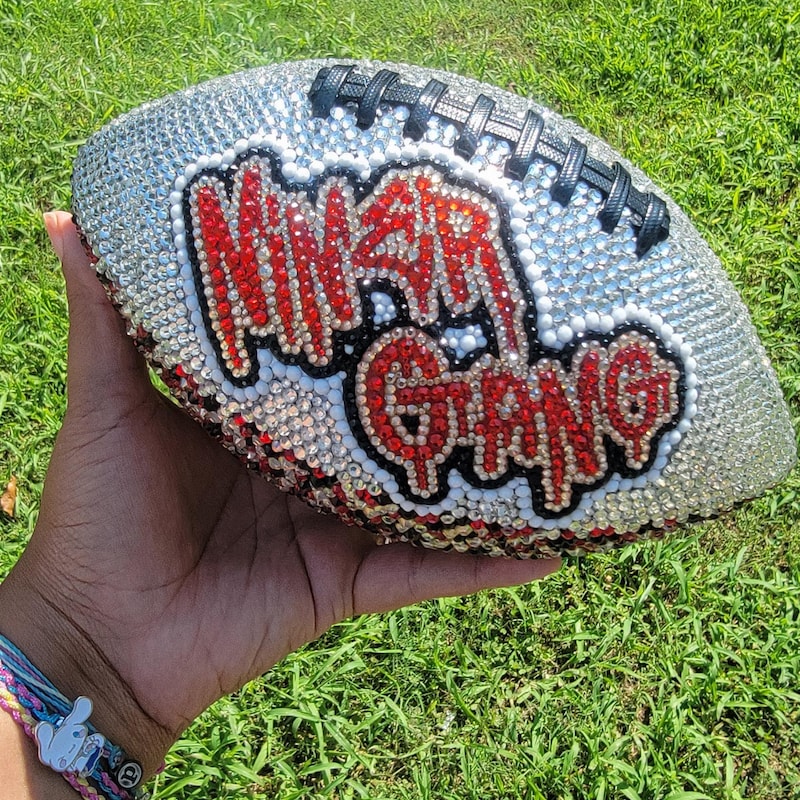 Bling Football - Etsy