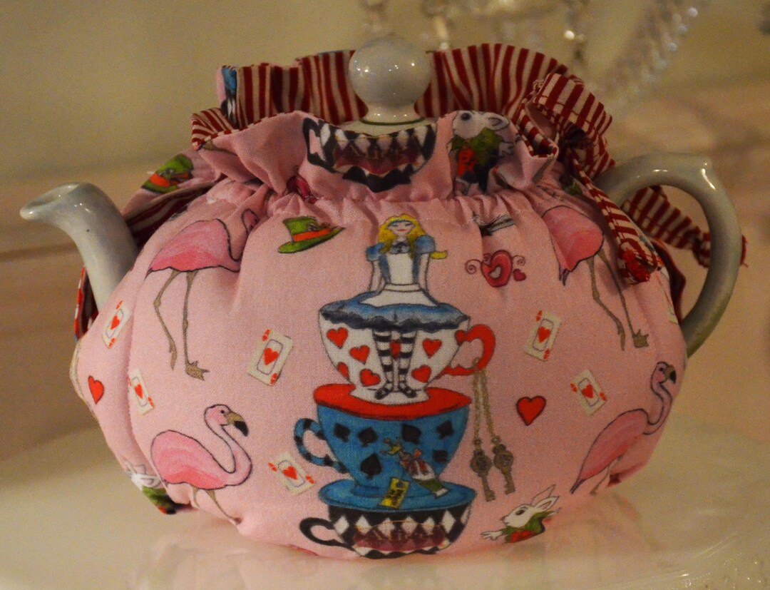 TEA COSY X Small Plus Drop in Snuggie Whimsical Alice in Wonderland ...