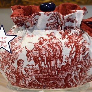 X SMALL SIZED Drop in Snuggie Tea Cozy Fits a 12-16 Oz Teapot and Made ...