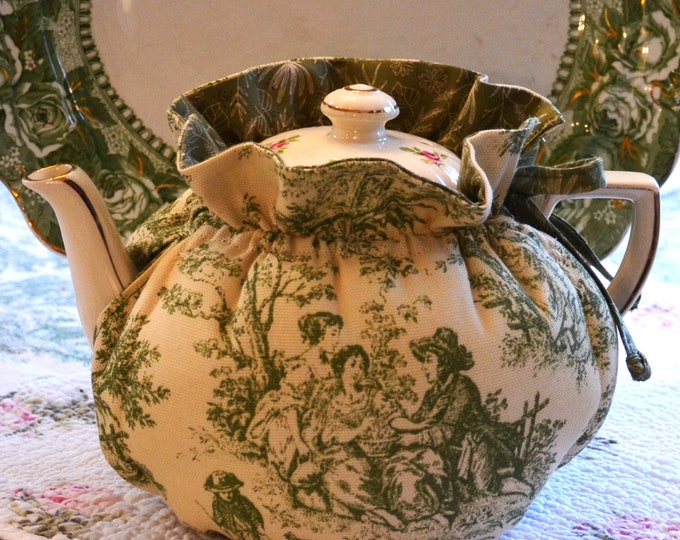 STANDARD SIZED Tea Cozy is Original Drop in Snuggie Design Fits a ...