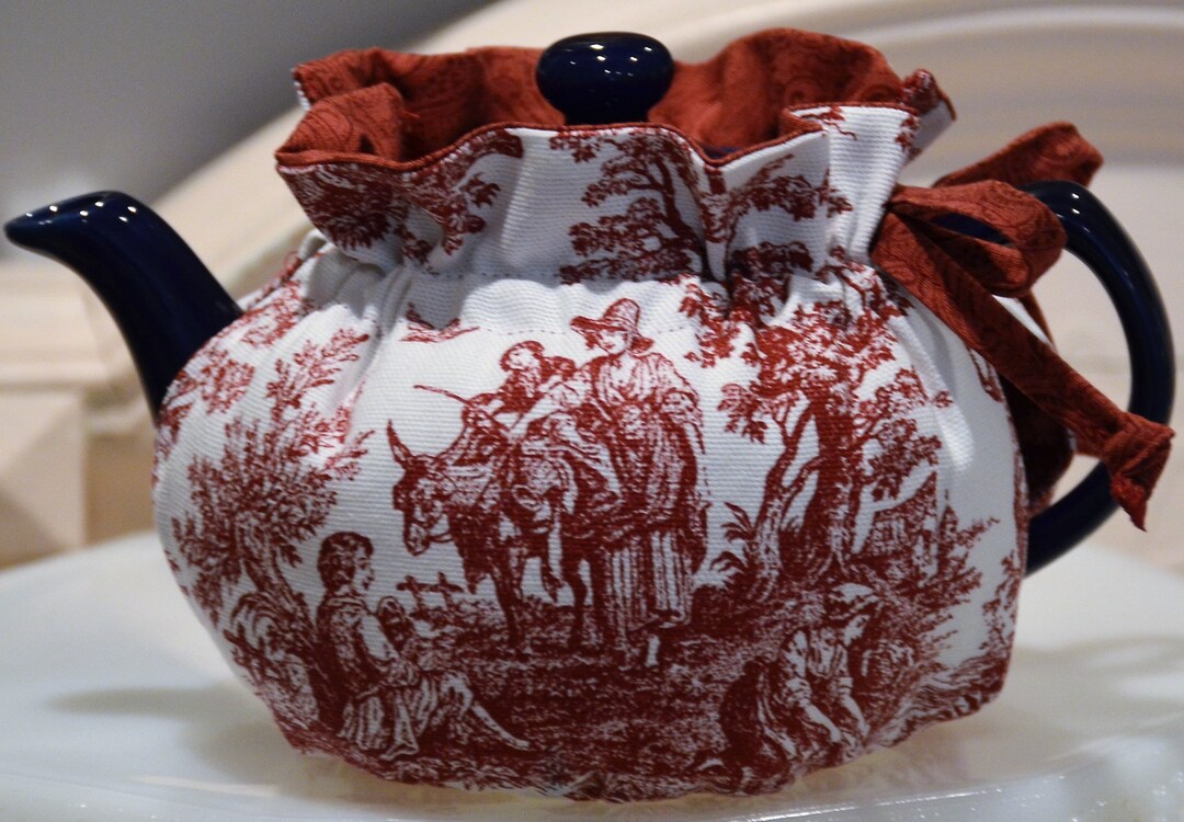 X SMALL SIZED Drop in Snuggie Tea Cozy Fits a 12-16 Oz Teapot and Made ...