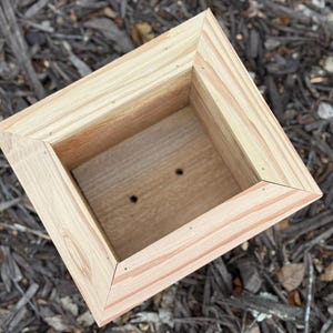 Small Cedar Planter Box - Etsy