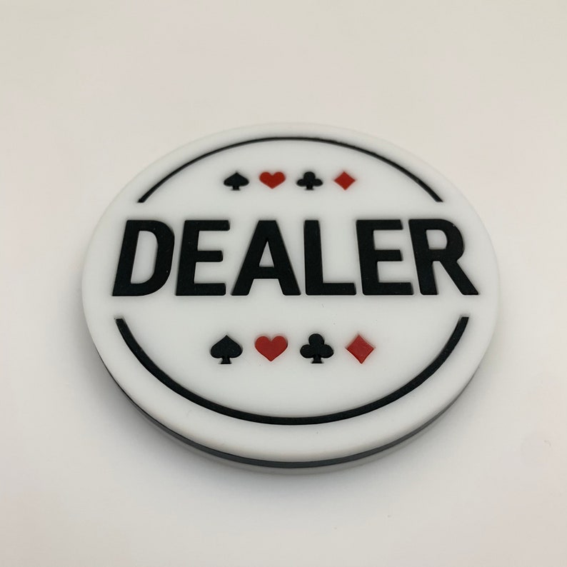 Poker Dealer Button - Etsy