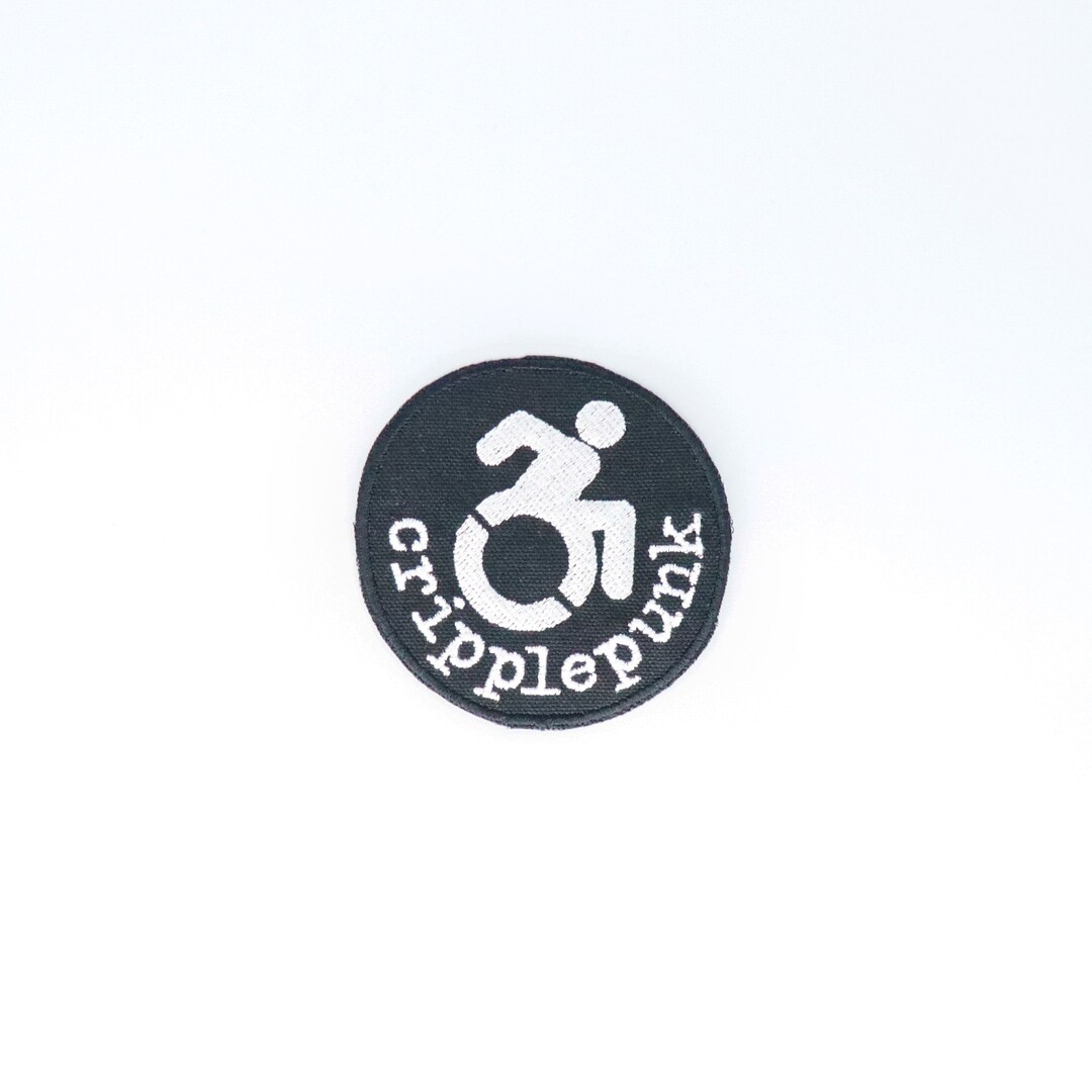Cripplepunk With Active Disability Icon Patches Chronic Illness ...
