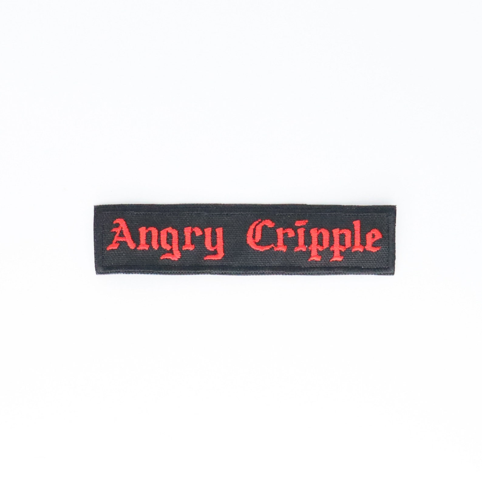 Angry Cripple Patch Disability Pride Disabled Pride Cripplepunk - Etsy
