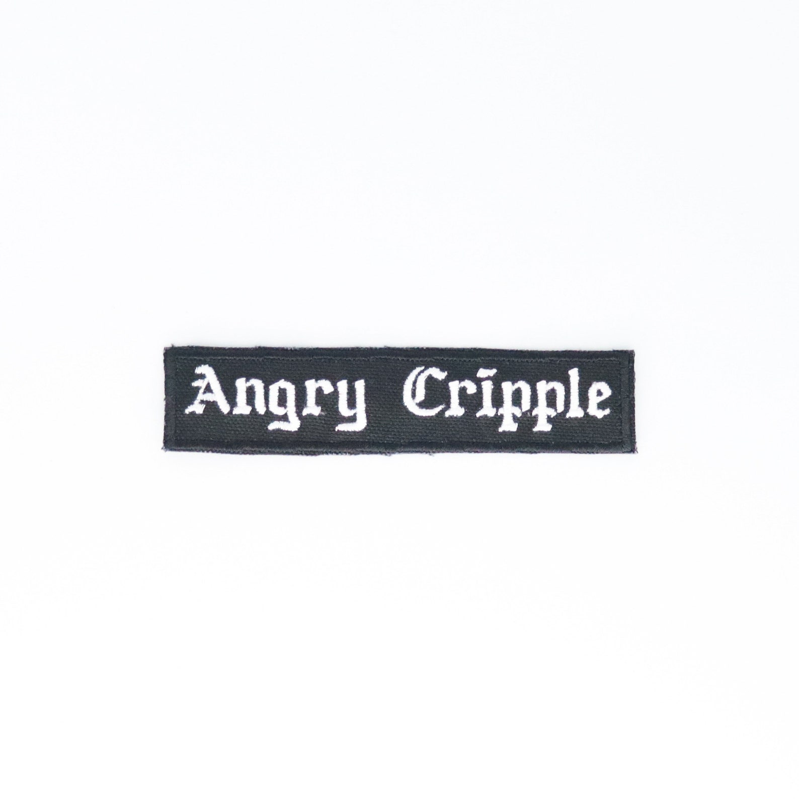 Angry Cripple Patch Disability Pride Disabled Pride Cripplepunk - Etsy