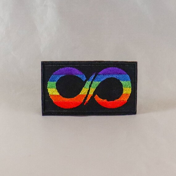 Pride Neurodiverse Infinity Symbol Patch Lgbtq Queer Pride - Etsy
