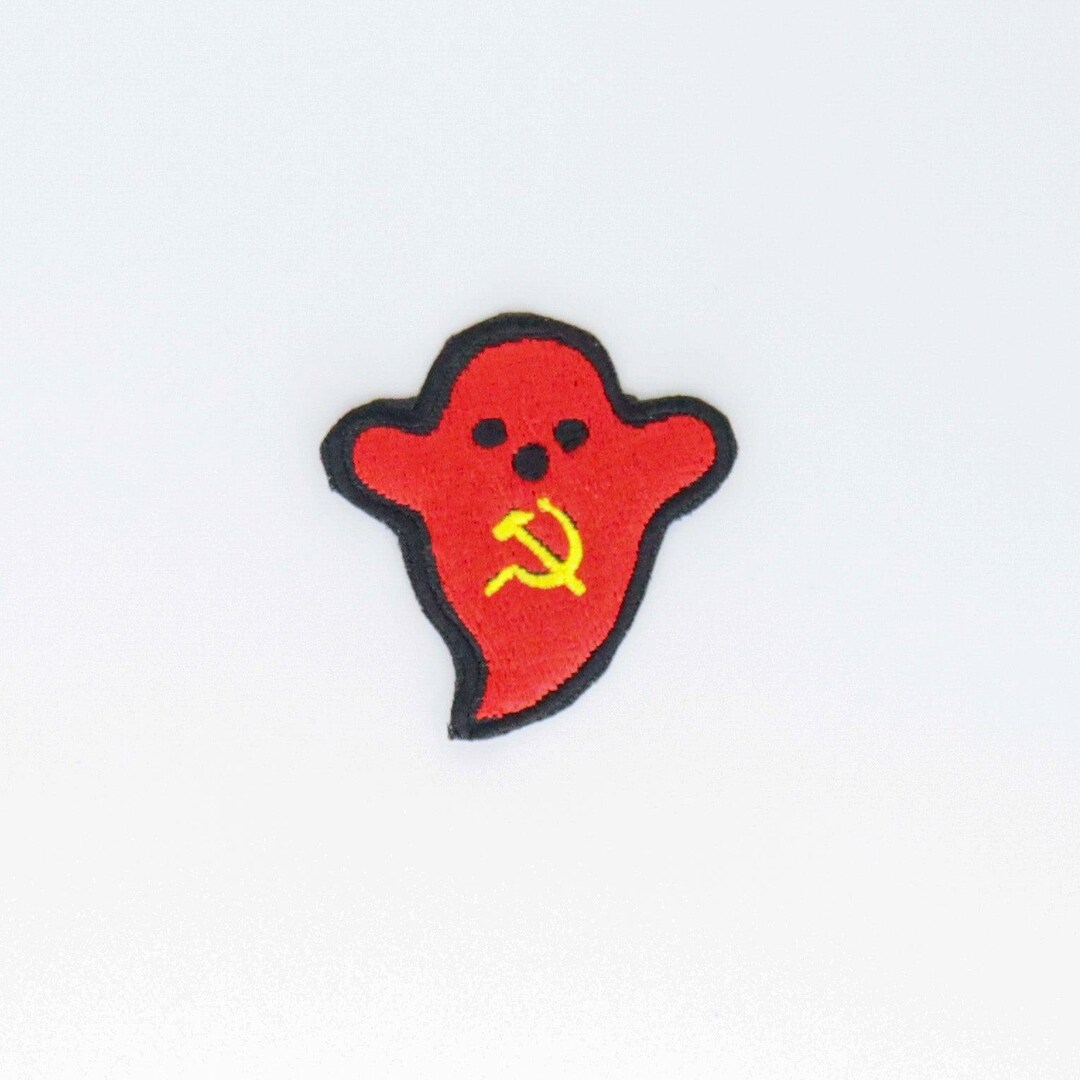 Spectre of Communism Patch With Hooked Backing - Etsy