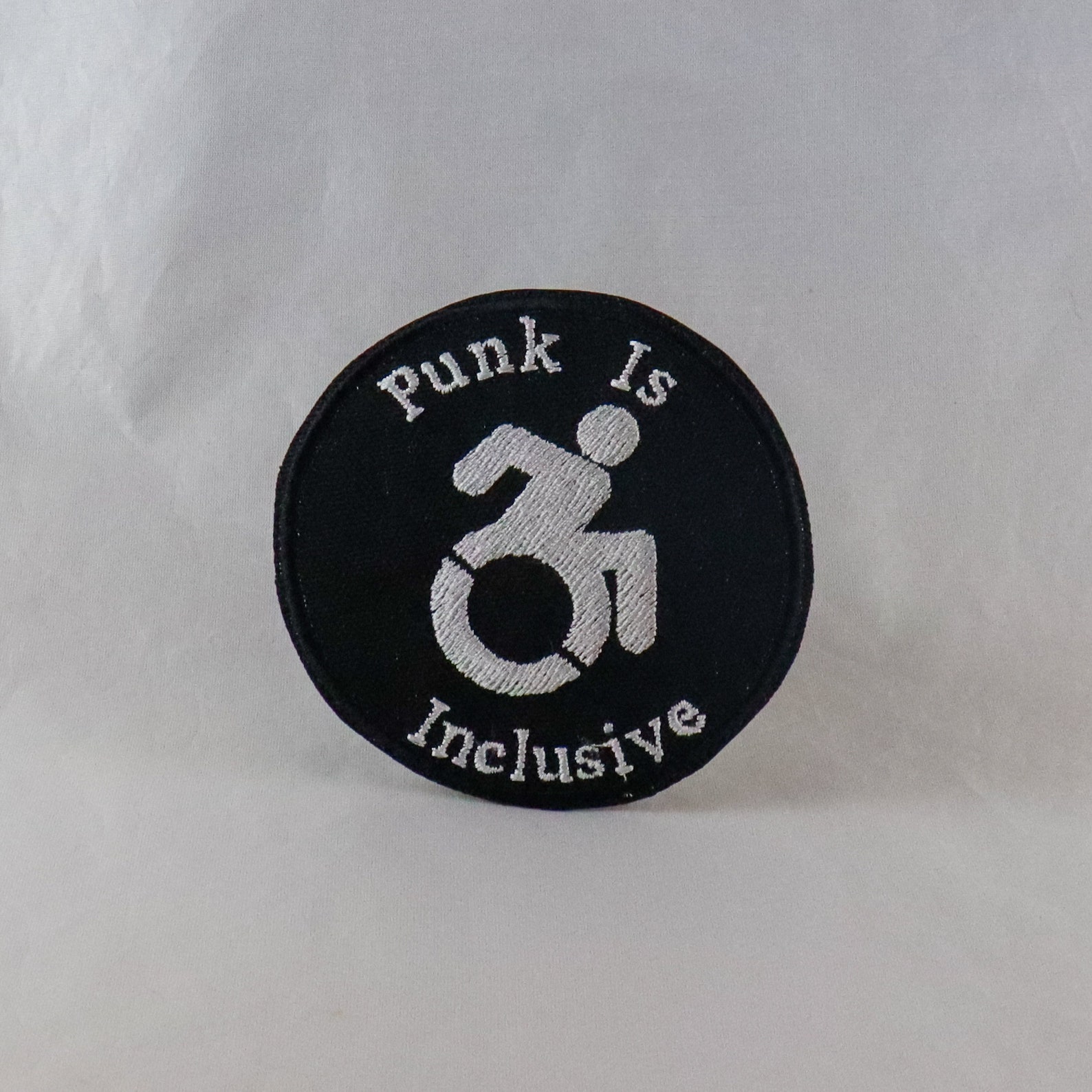 Punk is Inclusive Patch Ska Hardcore Disability - Etsy