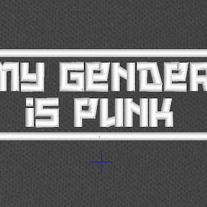 Transgender Pride My Gender is Punk Patch Trans Lgbt Lgbtq Queer Pride ...