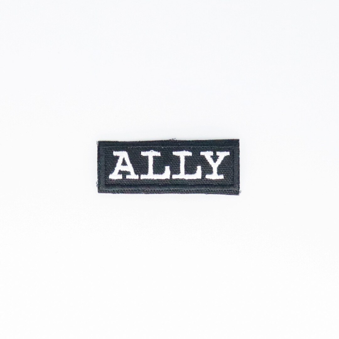 Ally Patch - Queer Ally Lgbtq Lgbt Lgbtqipa - Etsy UK