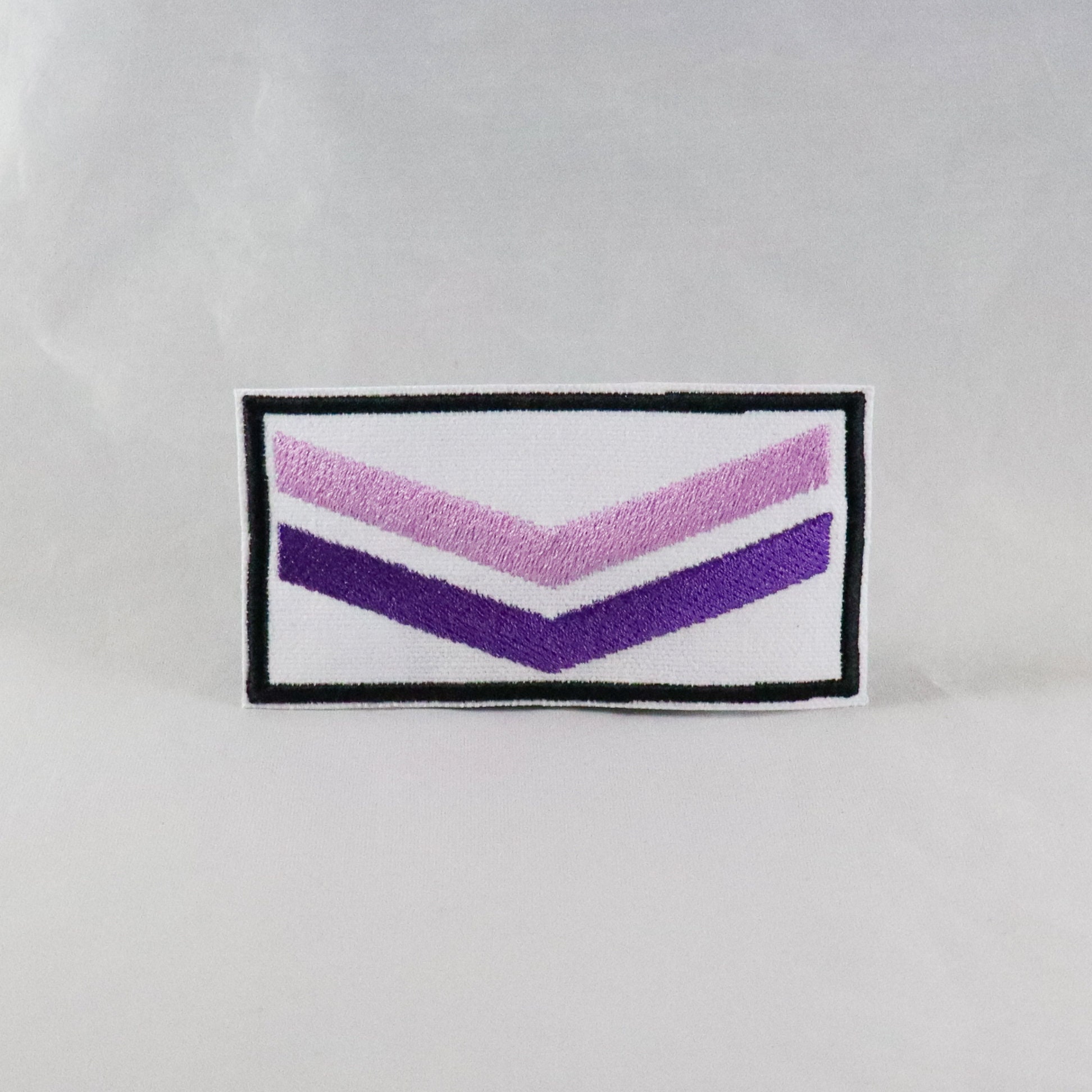 Queer Pride Chevron Patch | Etsy
