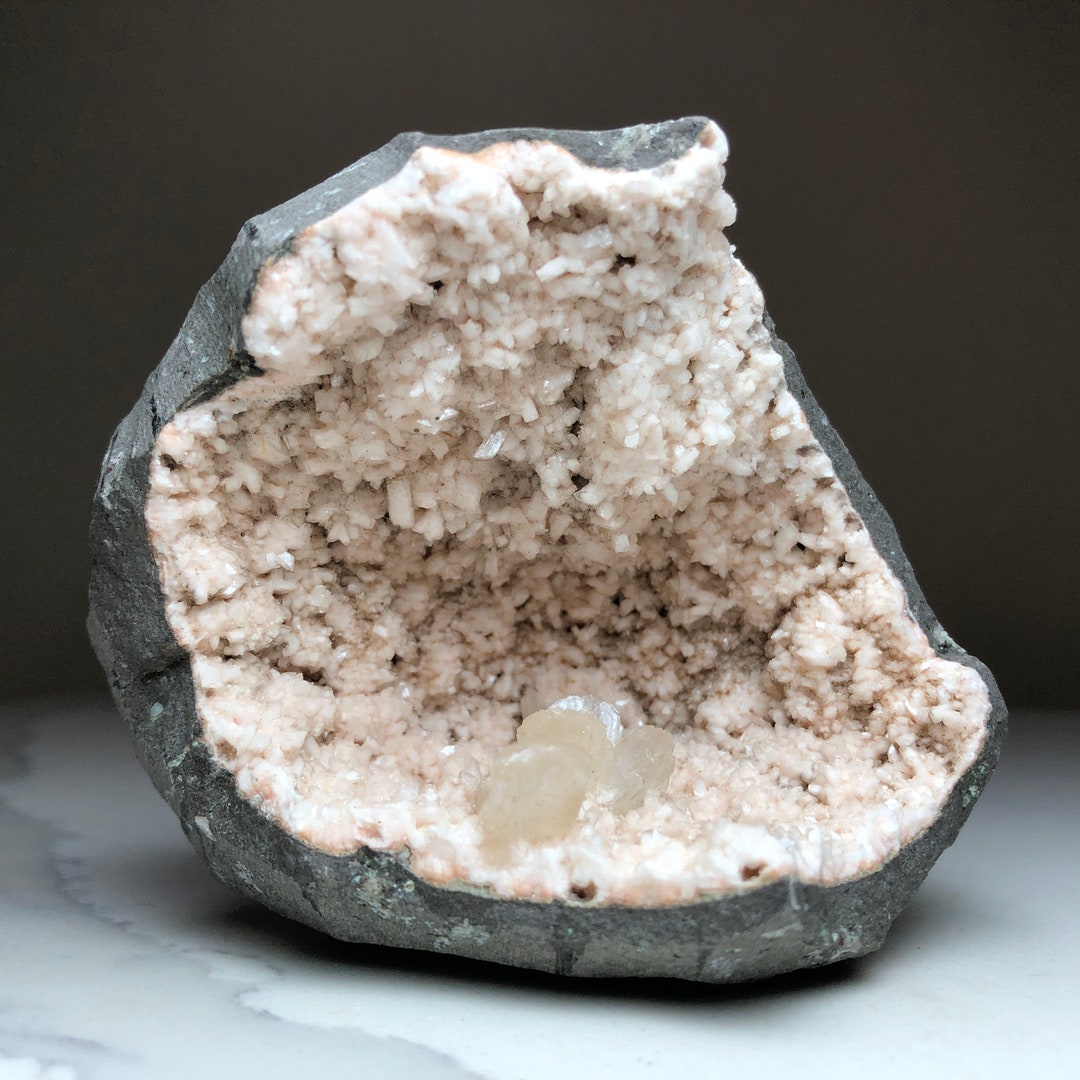 Heulandite With Stilbite | Natural Pink Heulandite With Stilbite ...
