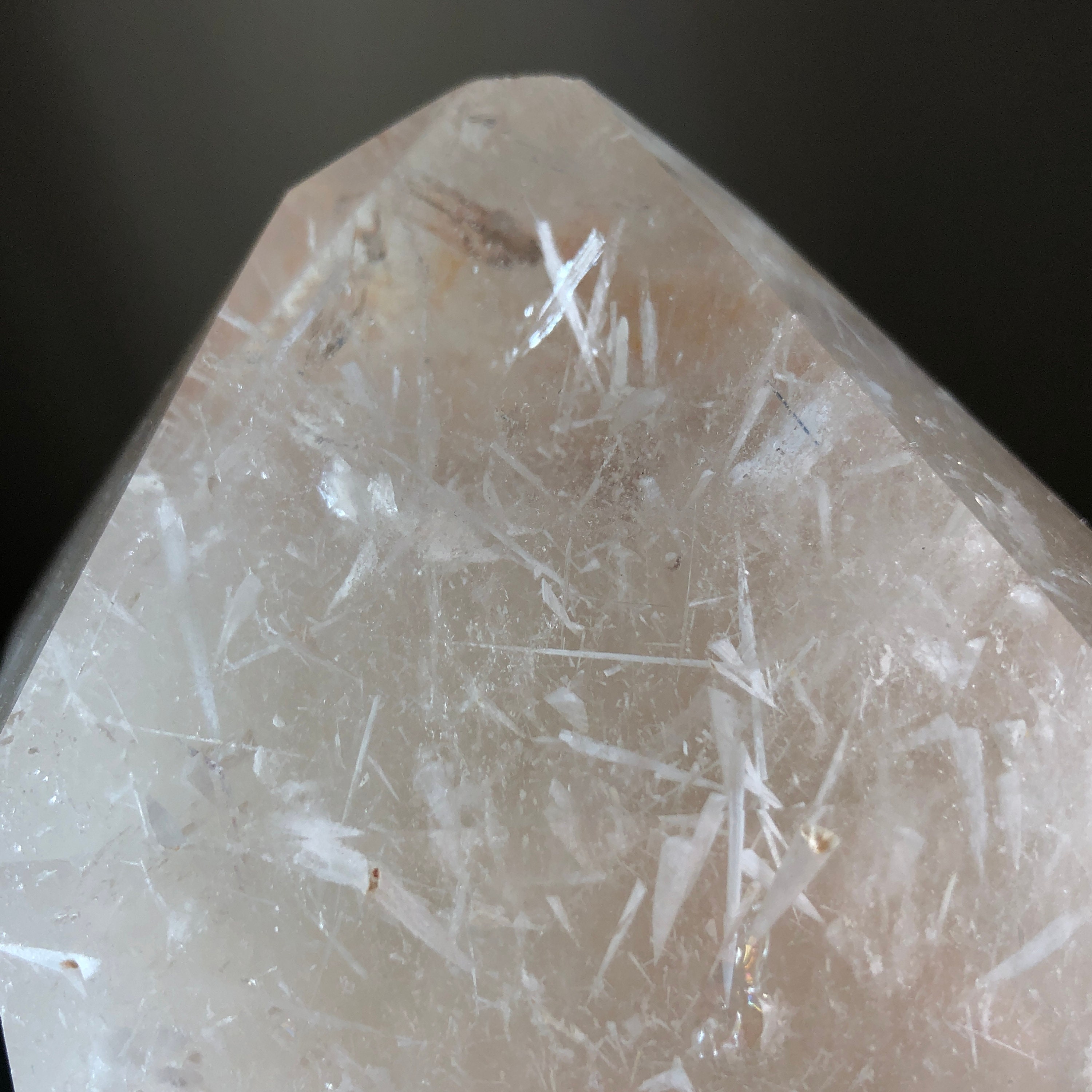 Skeletal Quartz Tower With Clay Inclusions Inclusion Quartz - Etsy