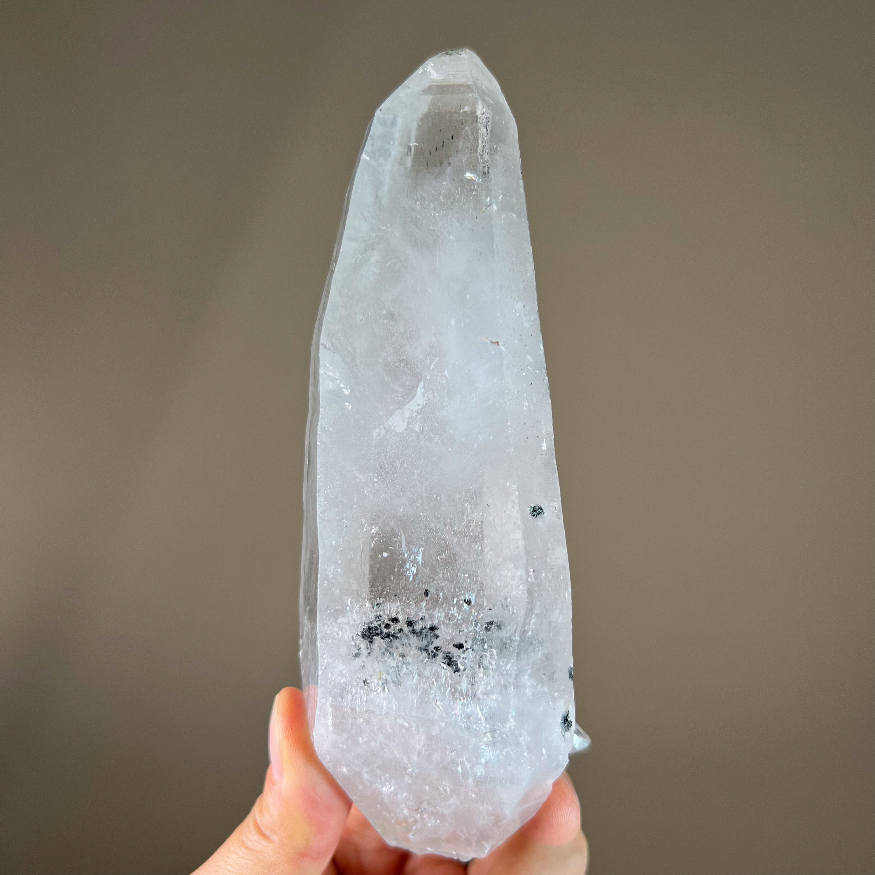 Himalayan Quartz Point | Natural Double Terminated Clear Quartz Crystal ...