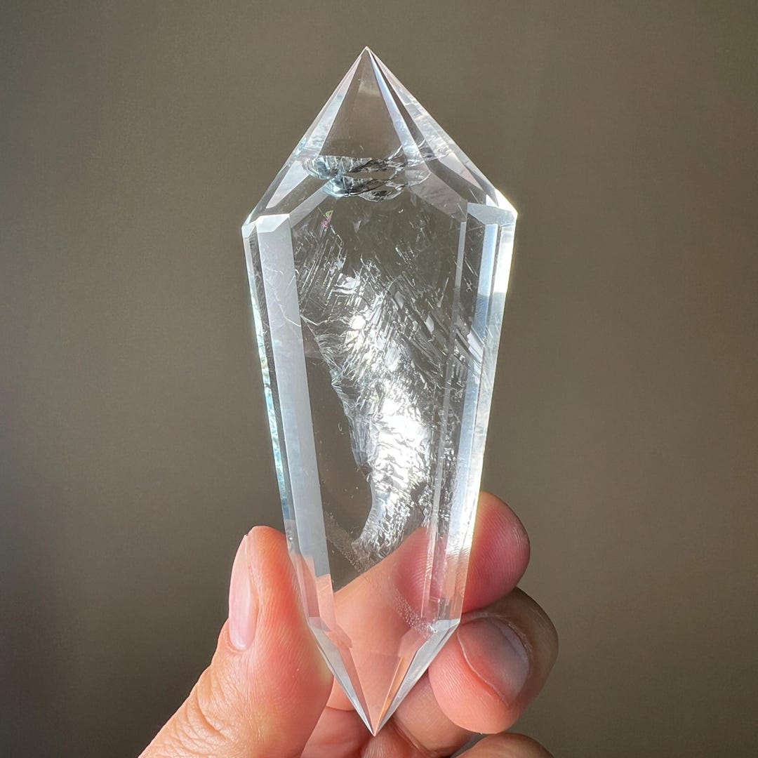 Vogel Quartz Wand | Tabular Clear Quartz Vogel - Etsy