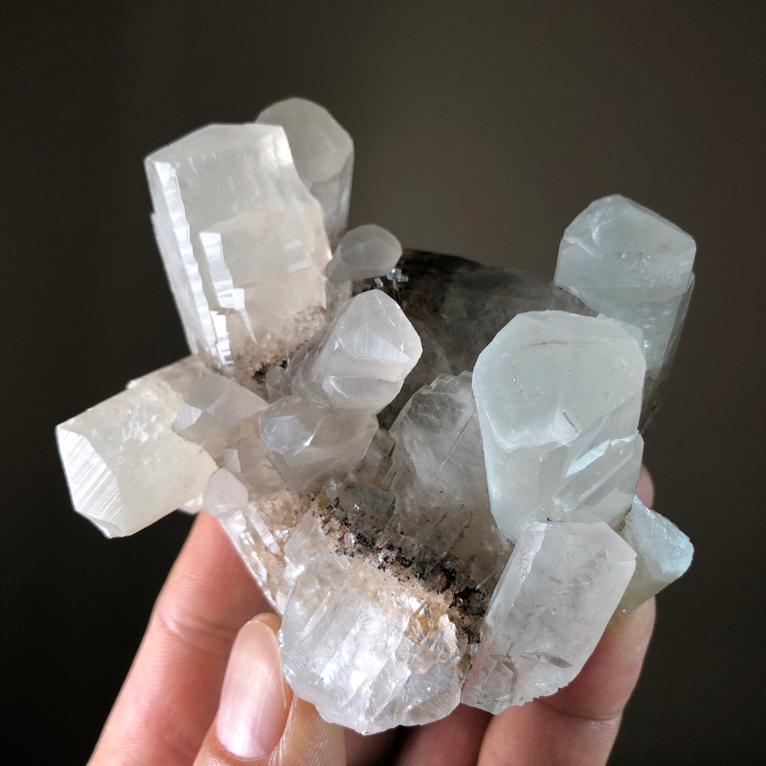 Calcite | Columnar Calcite Crystal Cluster - Etsy