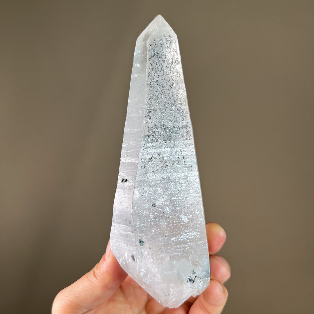 Himalayan Quartz Point | Natural Double Terminated Clear Quartz Crystal ...