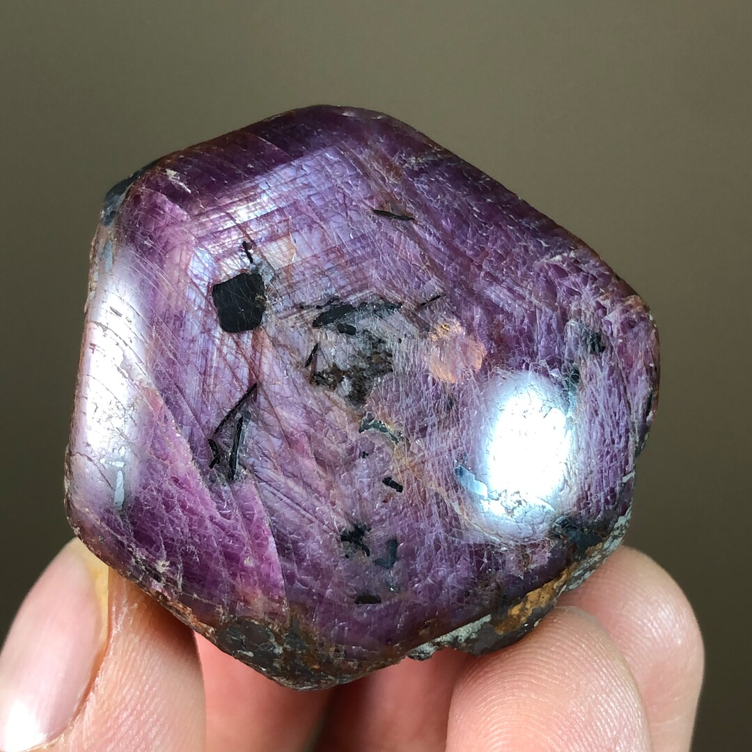 Ruby Polished Ruby Red Corundum Stone - Etsy