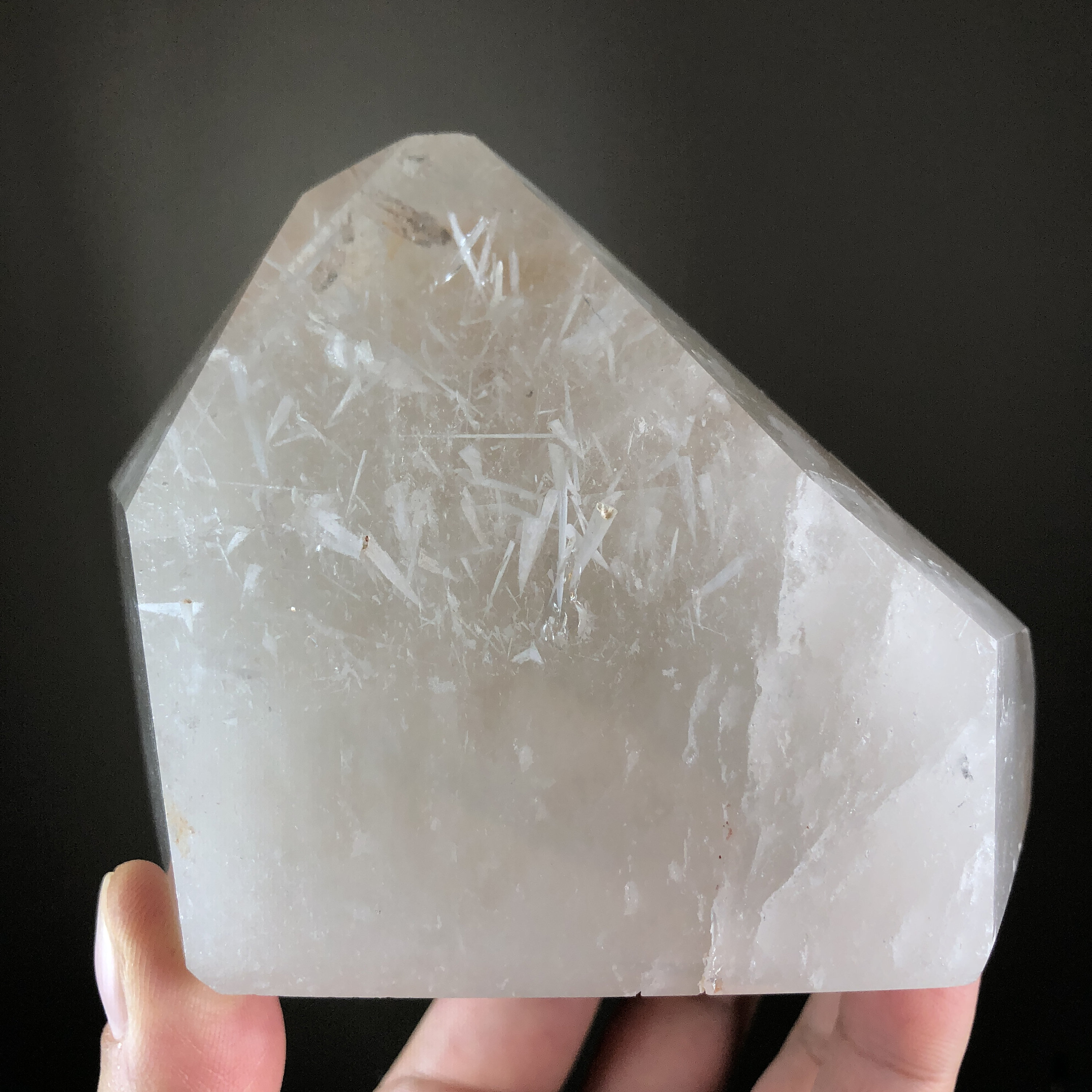 Skeletal Quartz Tower With Clay Inclusions Inclusion Quartz - Etsy