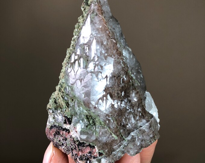 Mariposa Calcite | Natural Double Terminated Calcite Crystal With Iron ...