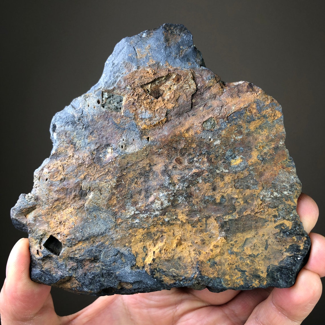 Pyrite on shale pyrite crystal with shale matrix gold | Etsy