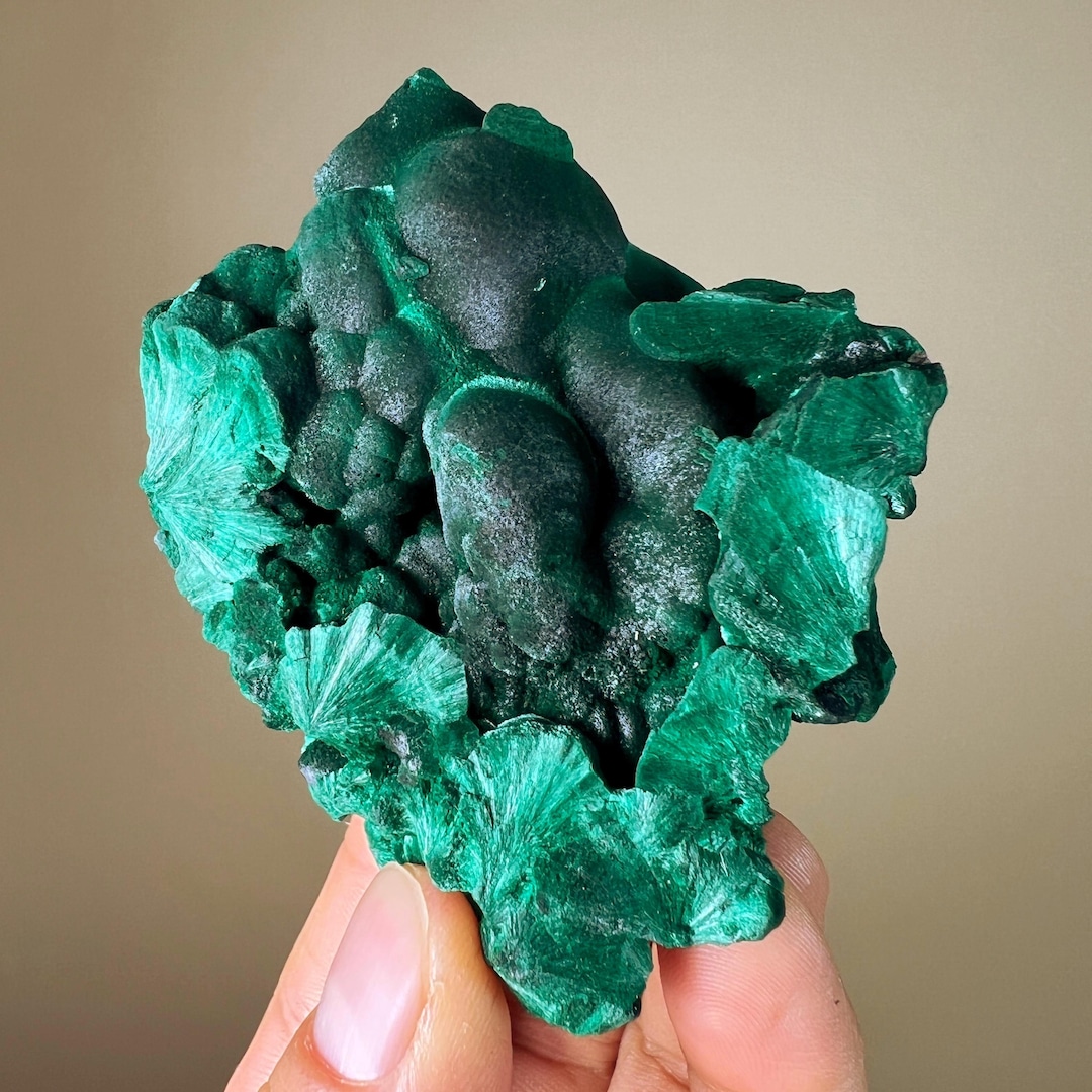 Malachite | Natural Fibrous & Botryoidal Malachite Mineral Specimen ...