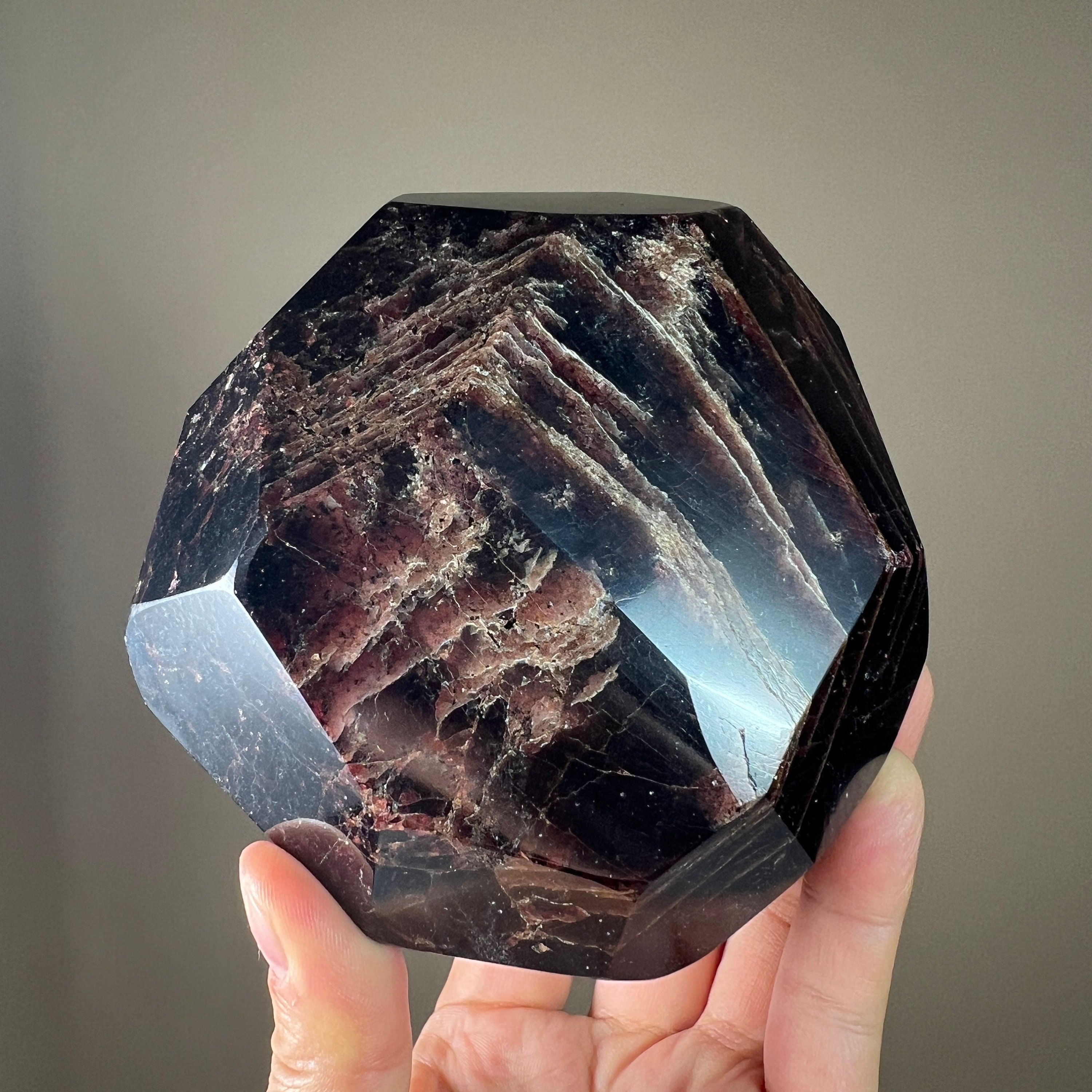 Almandine Garnet | Polished Red Garnet Stone From India - Etsy