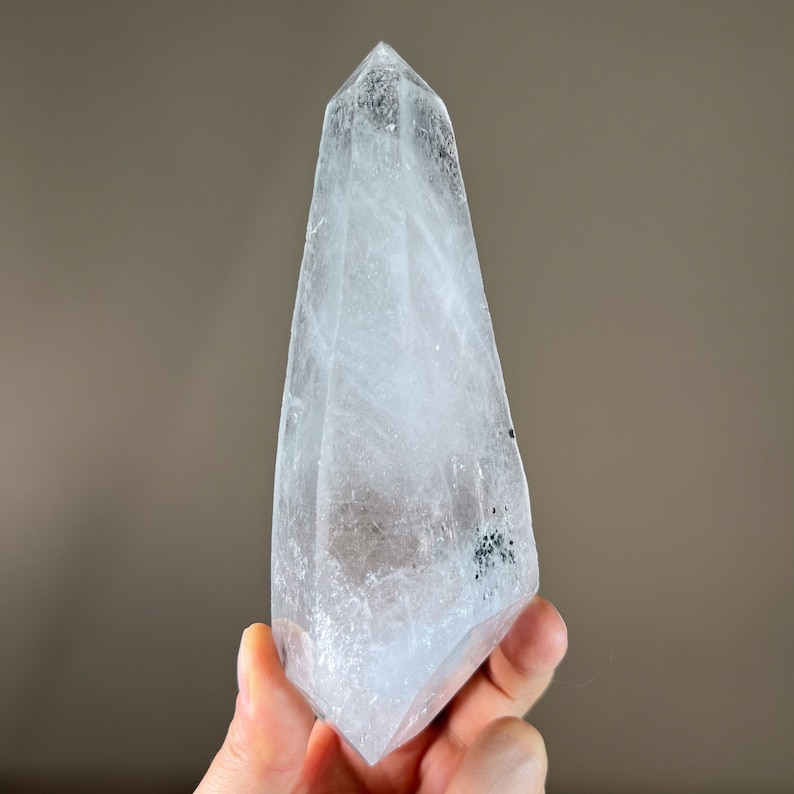 Himalayan Quartz Point | Natural Double Terminated Clear Quartz Crystal ...