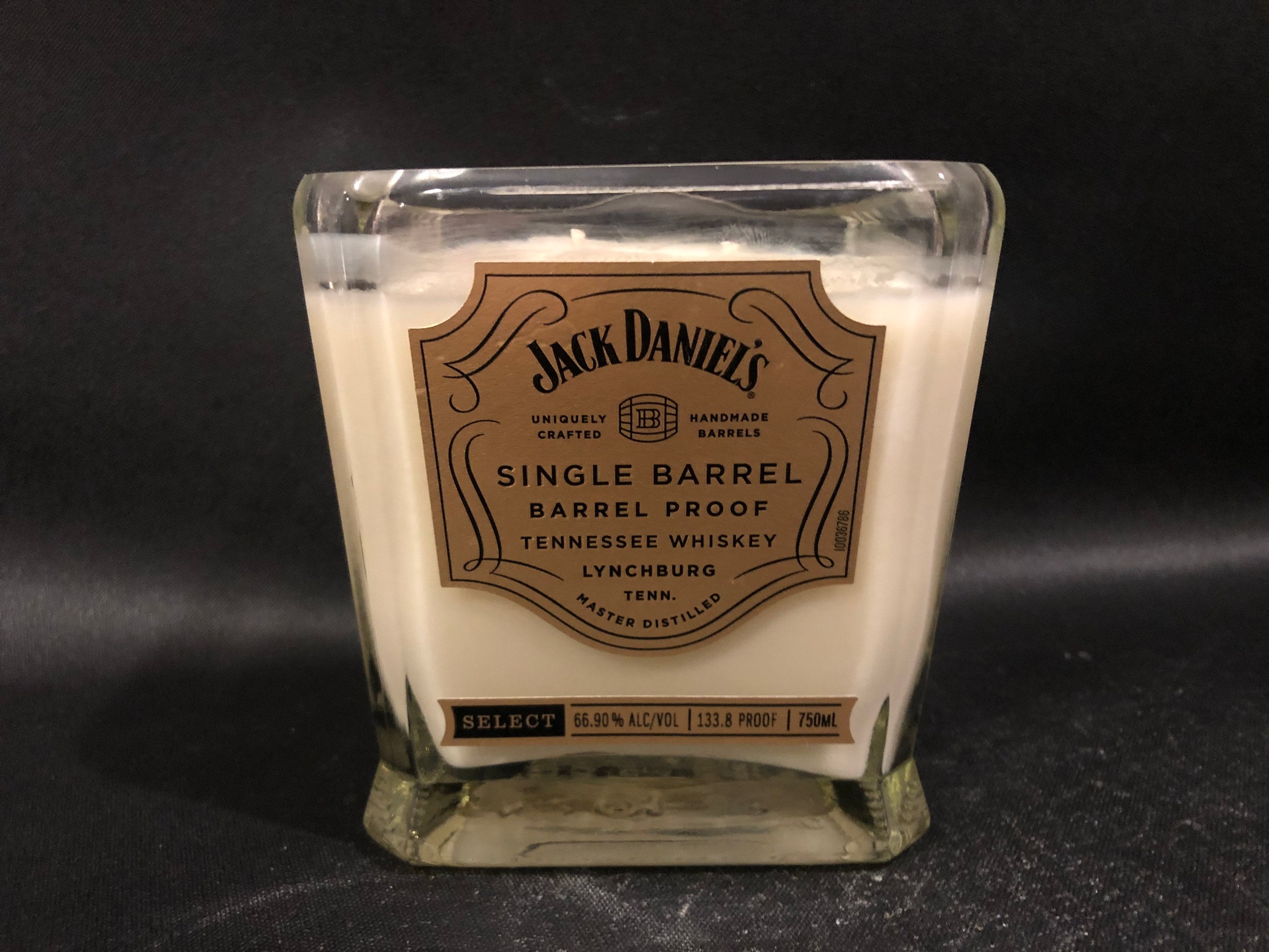 Jack Daniels Candle/jack Daniels Single Barrel Candle/jack - Etsy